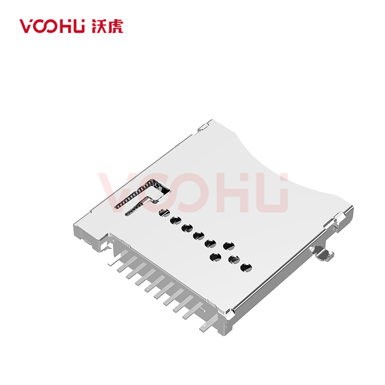 WHMS230-T1250-01 Adaptation type Micro SD Pop-up sinking SMT Hot-swap ...