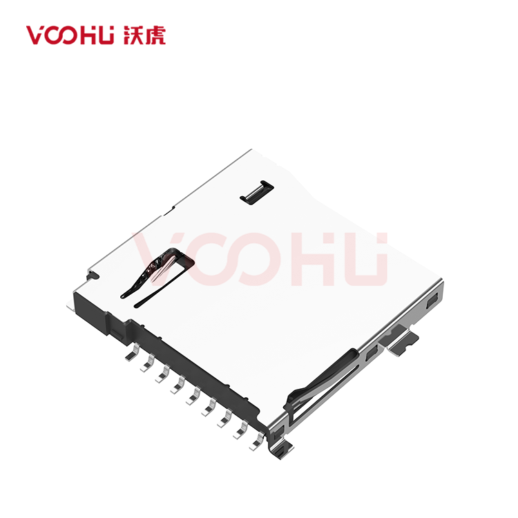 WHMC185-T1250-30 Adaptation type Micro SD Pop-up SMT Hot-swap support ...