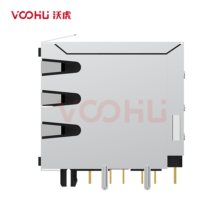 SYT26Q248DB2A5DP068 90° 2*6 Tab-Up/Down 100/1000BASE LED G/Y POE 720mA ...